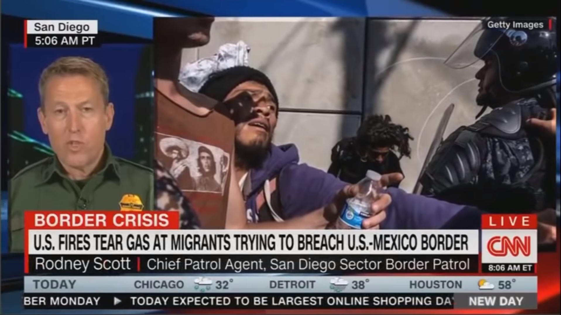 Border Patrol Official: Caravan Migrants Pushed Women and Children to ...
